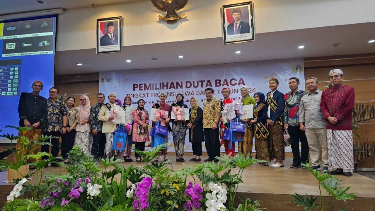Puteri Purwakarta Sabet Predikat Terbaik 1 Duta Baca Jawa Barat